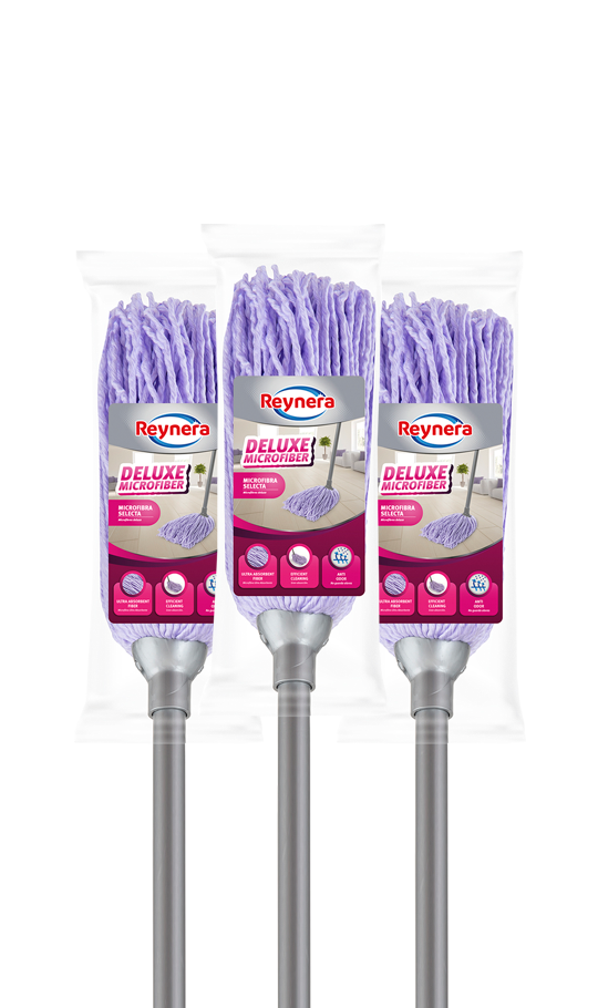 Paquete De 12 Trapeadores Ligeros Microfibra – Reynera