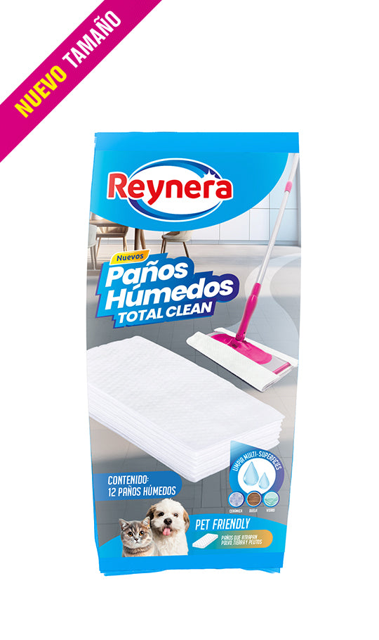 Paños Húmedos Total Clean – Reynera