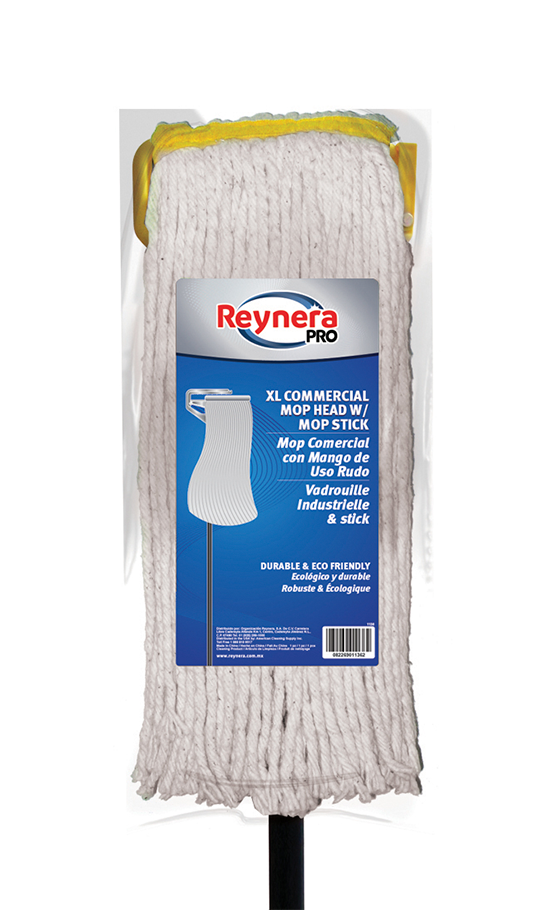 Mop Comercial con Mango de Uso Rudo – Reynera