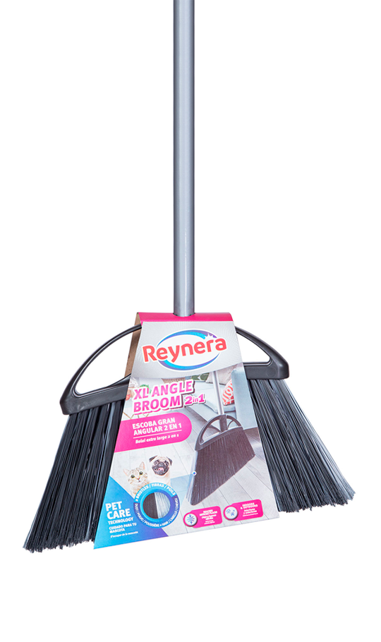 XL Angle Broom 2 in 1 – Reynera
